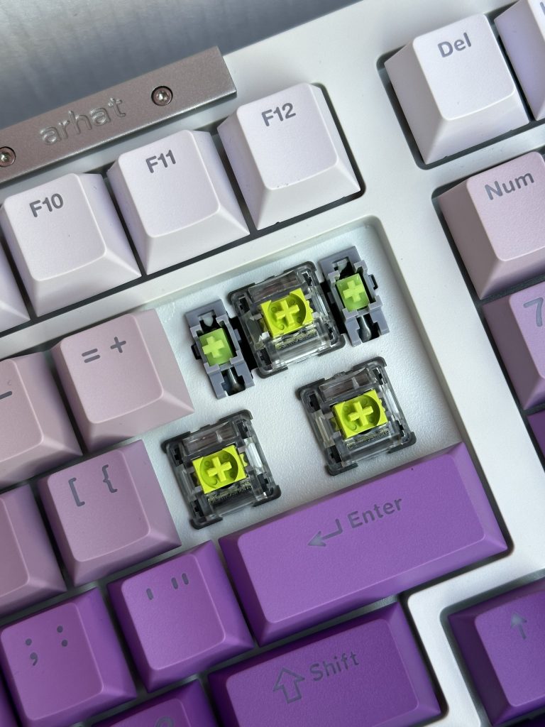 Darmoshark TOP 98 Wired Gaming Mechanical Keyboard Hot Swap 98 Keys RGB ...